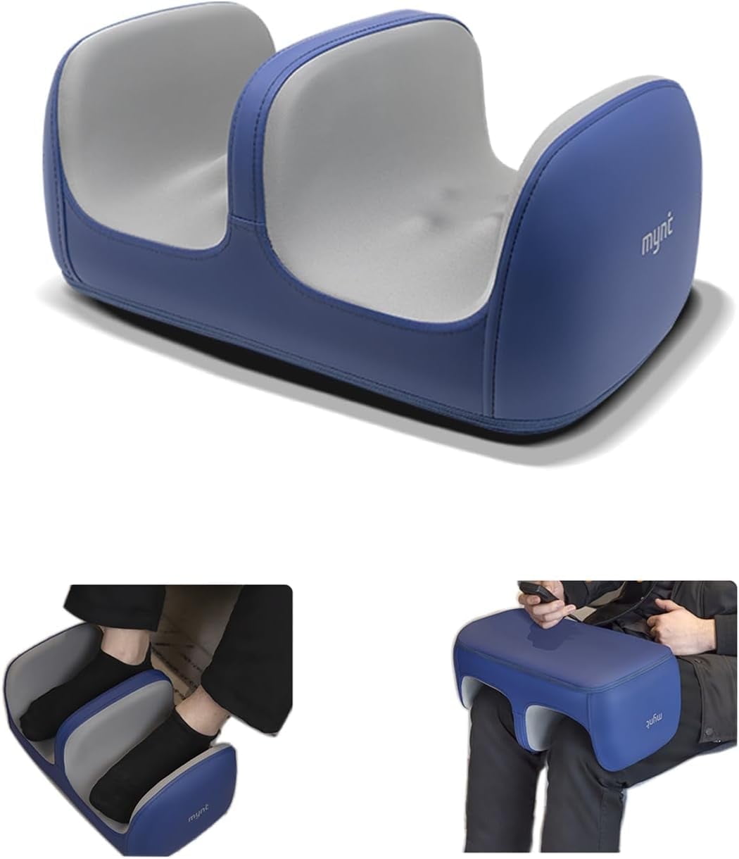 MYNT Shiatsu Foot and Calf Massager, Deep Kneading, Heat, Promotes ...