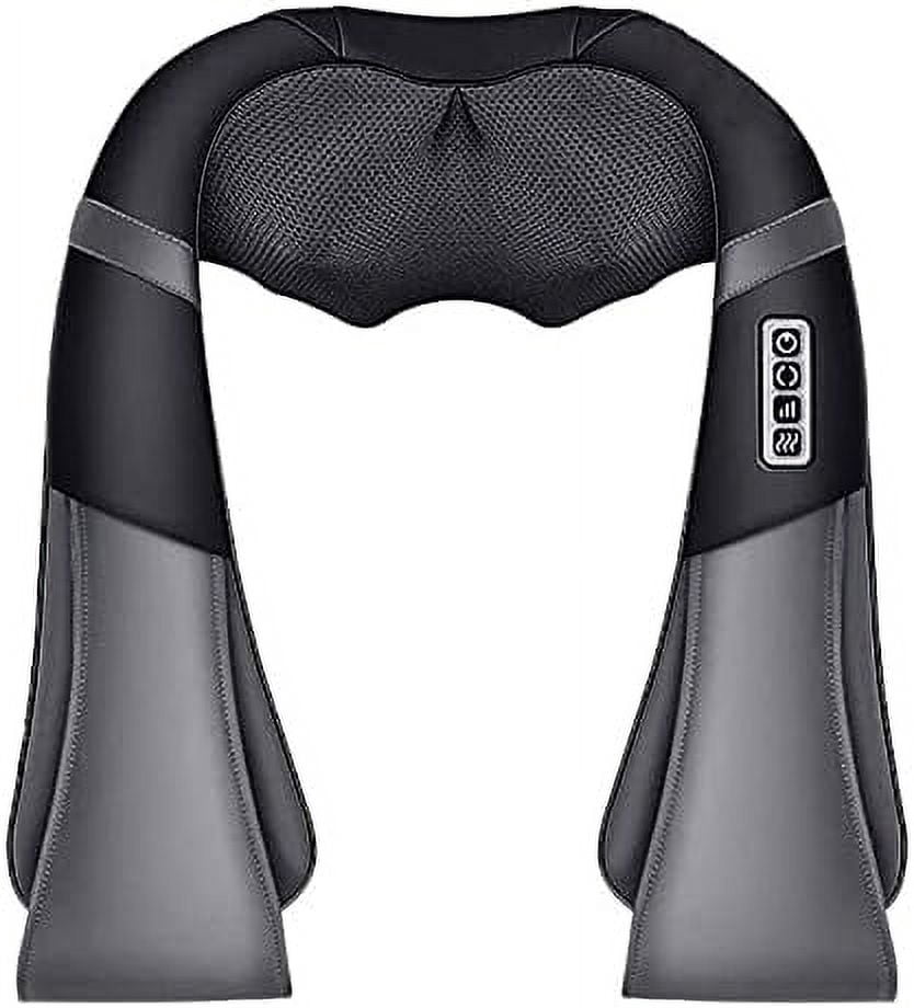 Shiatsu Neck Shoulder Massager,Kneading Massage Pillow,with Heat ...