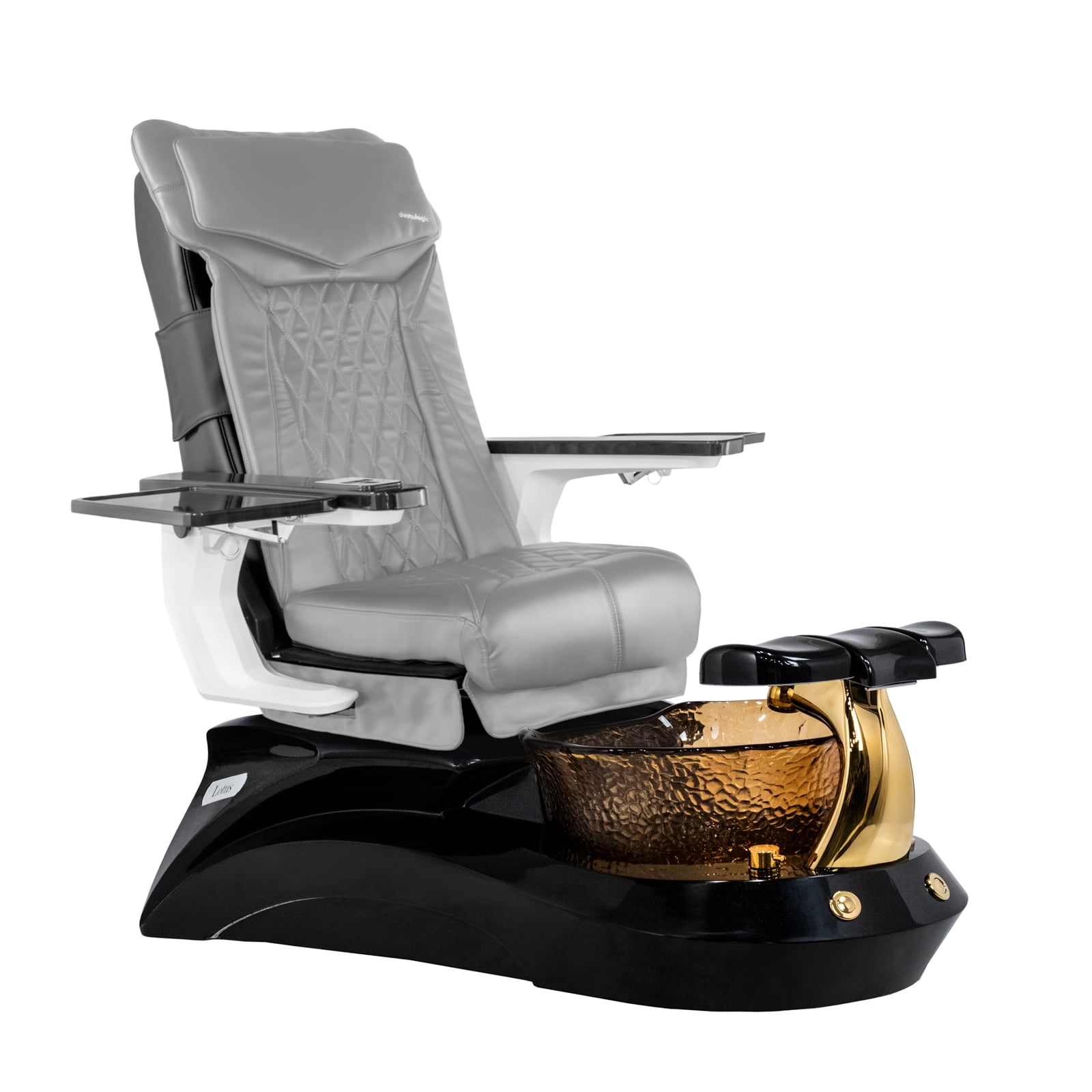 Shiatsulogic Pedicure Chair DX with Discharge Pump, Pedicure Spa Black ...