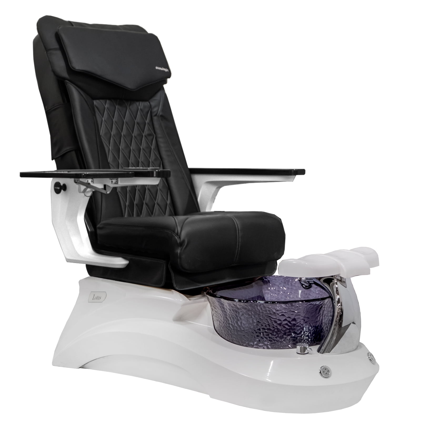Shiatsulogic Pedicure Chair DX with Discharge Pump, Pedicure Spa White ...
