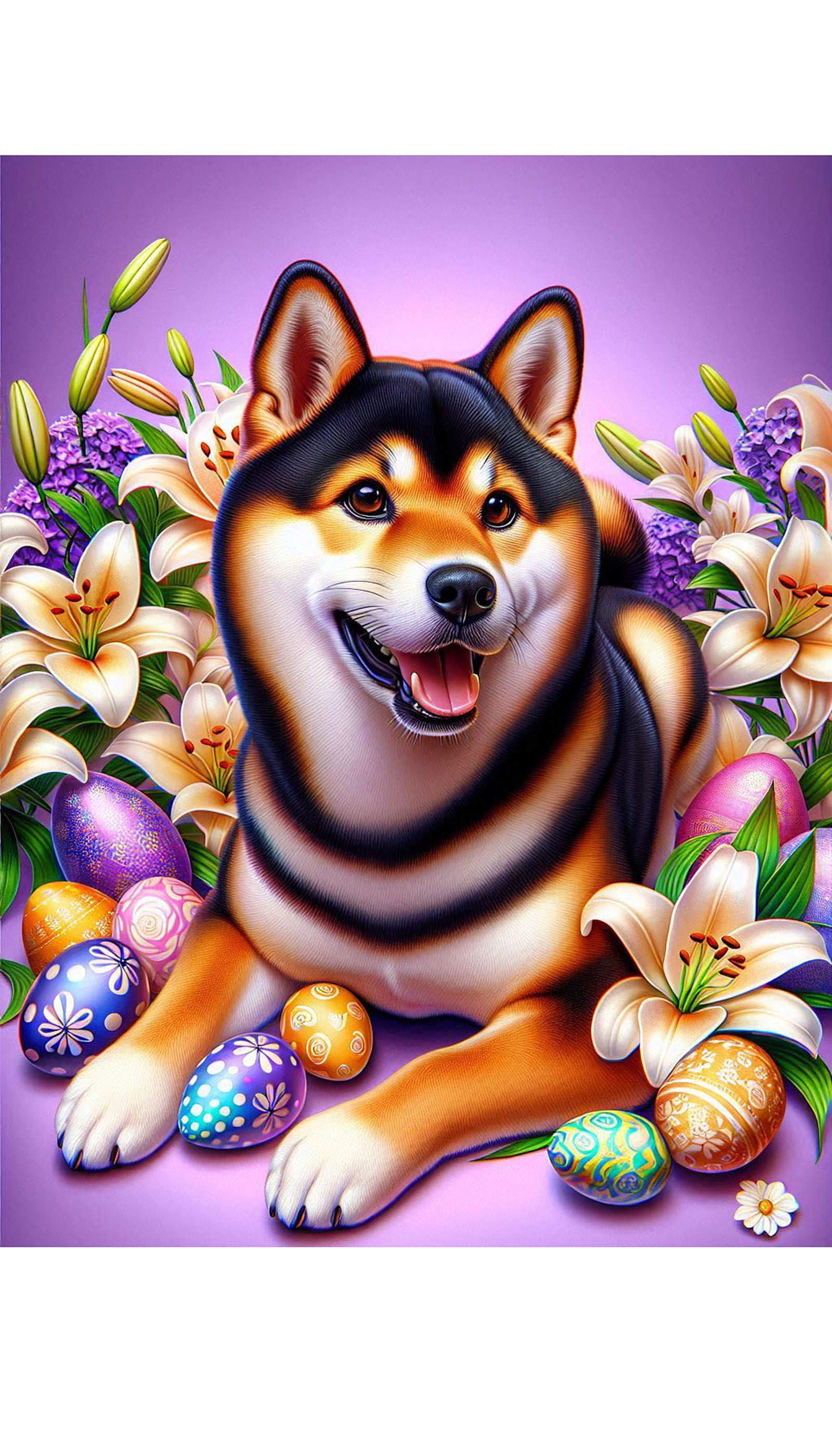 Shiba Inu Black and Tan - Best of Breed DCR Easter Holiday Outdoor ...