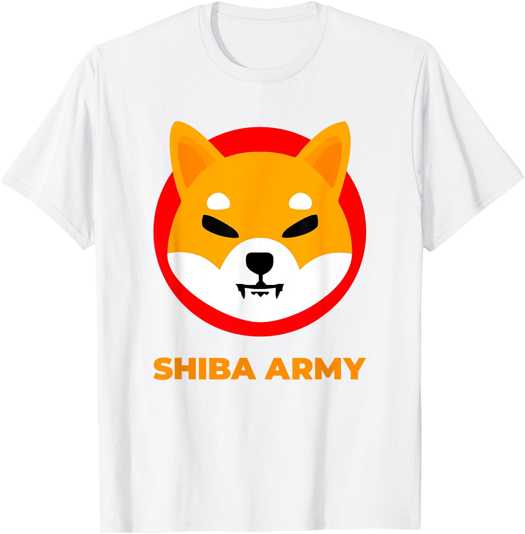 Shiba Inu Coin Crypto Token Cryptocurrency Wallet Shiba Army T-Shirt ...