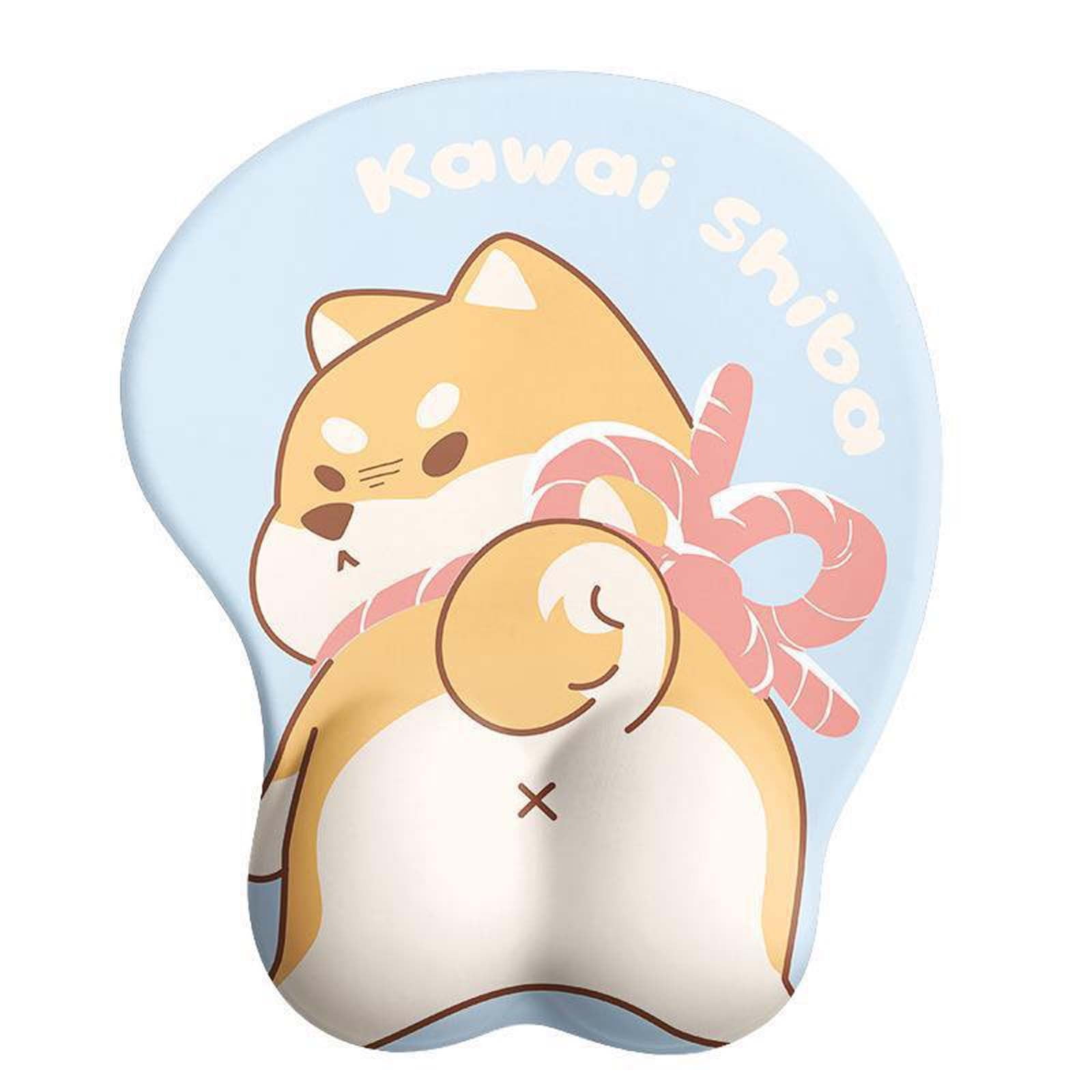 Shiba Inu Cute Mouse Pad Wrist Butt Wrist Pad - Walmart.com