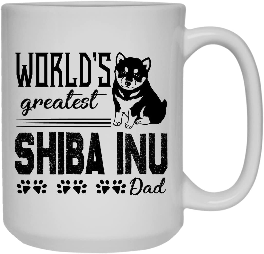 Shiba Inu Dad Coffee Mug, Green Tea Cup, Teacup 15 oz - Walmart.com
