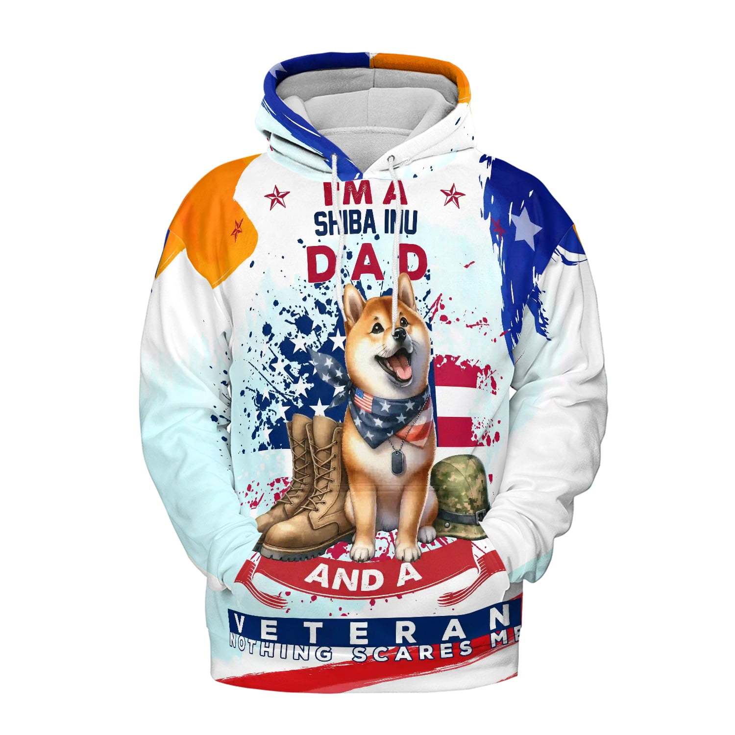 I'm a Shiba Inu Dad and a Veteran, Nothing Scares me Happy Father's Day ...