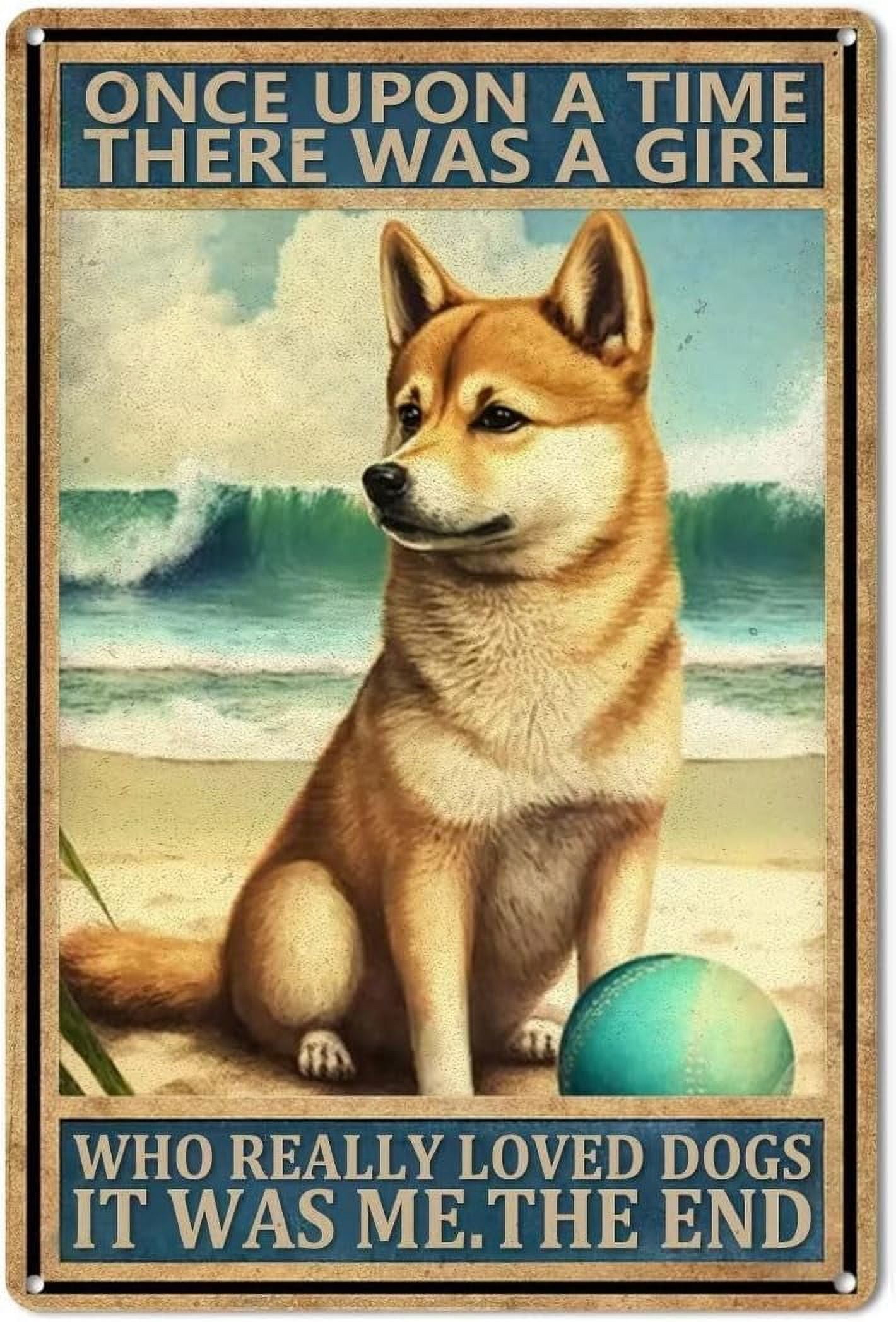 Shiba Inu Diamond Painting Kit Adults| Once Upon a Time 5D DIY Coastal ...
