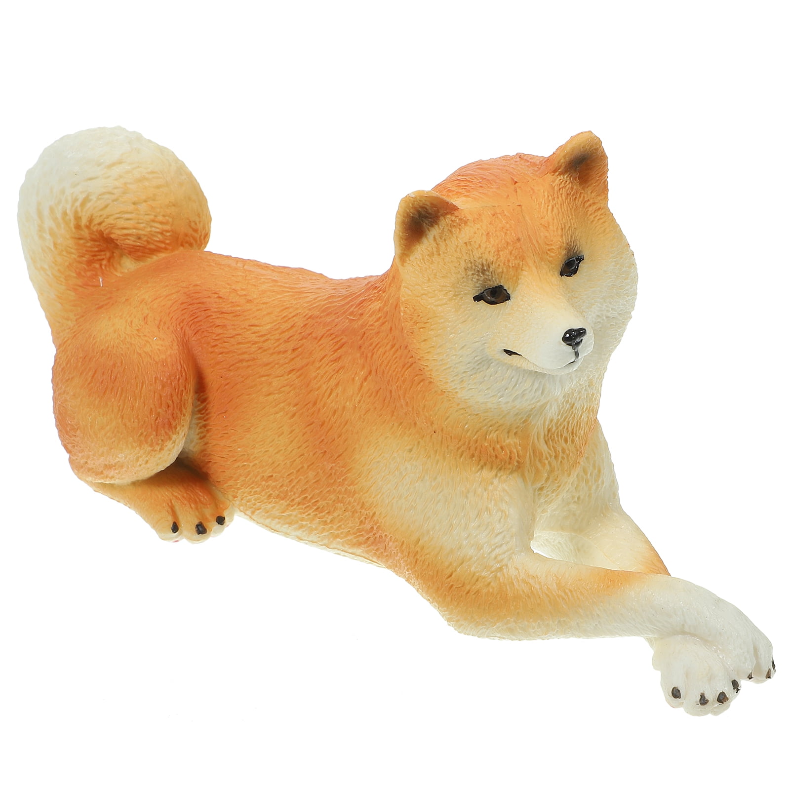 Shiba Inu Dog Animal Model Decorative Ornaments Statue Figurines Toy ...