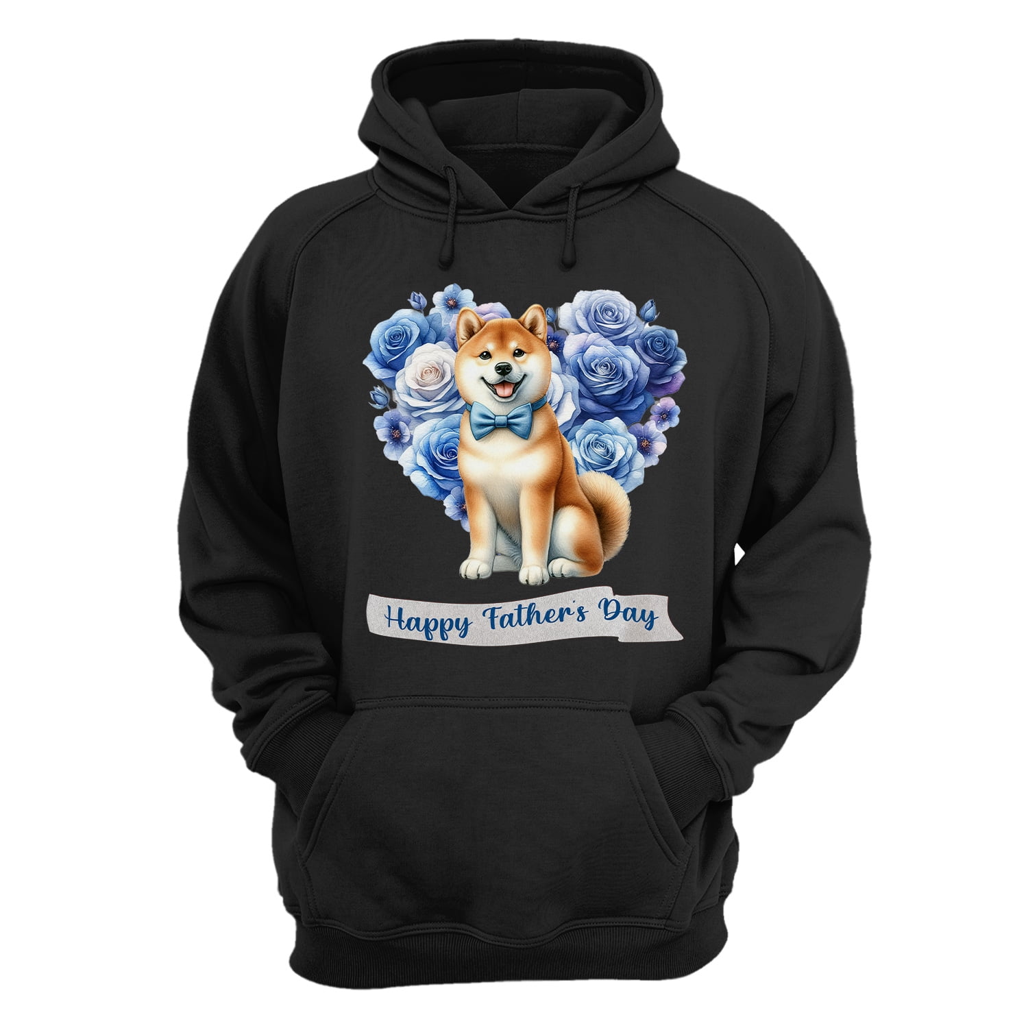 Shiba Inu Proud Dad Happy Father's Day Hoodie Unisex Merch Hoodies ...