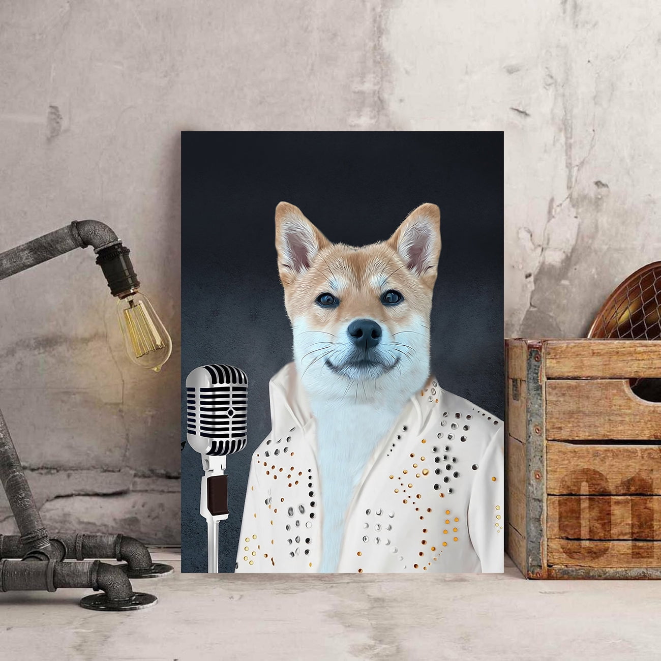 Shiba Love Music Song Poster 16 x 24 Inch Poster - Walmart.com