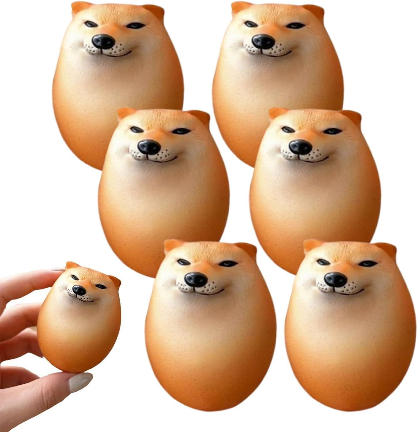 Shibako Dog Squishy Egg, Shibako Dog Egg, Shibako Squishy Egg, Shibako ...