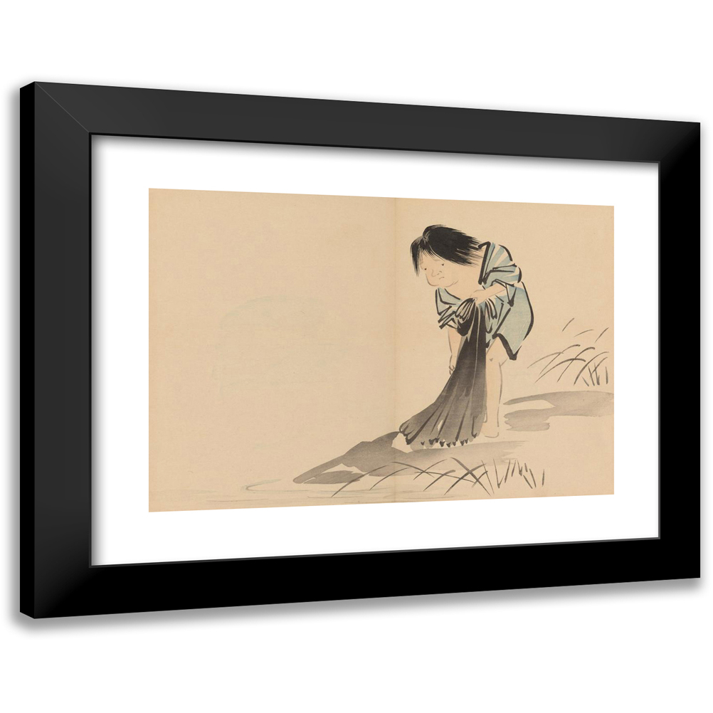 Shibata Zeshin 14x11 Black Modern Framed Museum Art Print Titled ...
