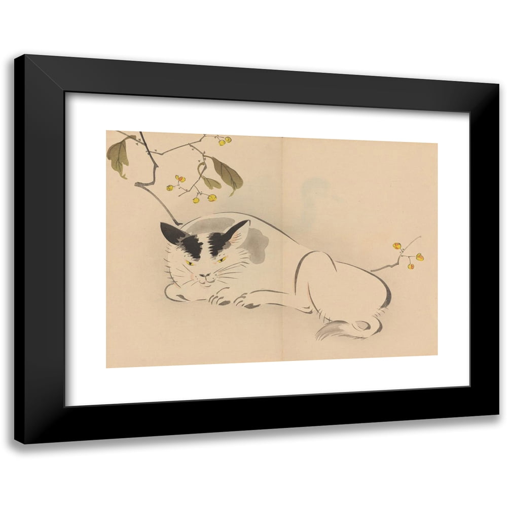 Shibata Zeshin 14x11 Black Modern Framed Museum Art Print Titled ...