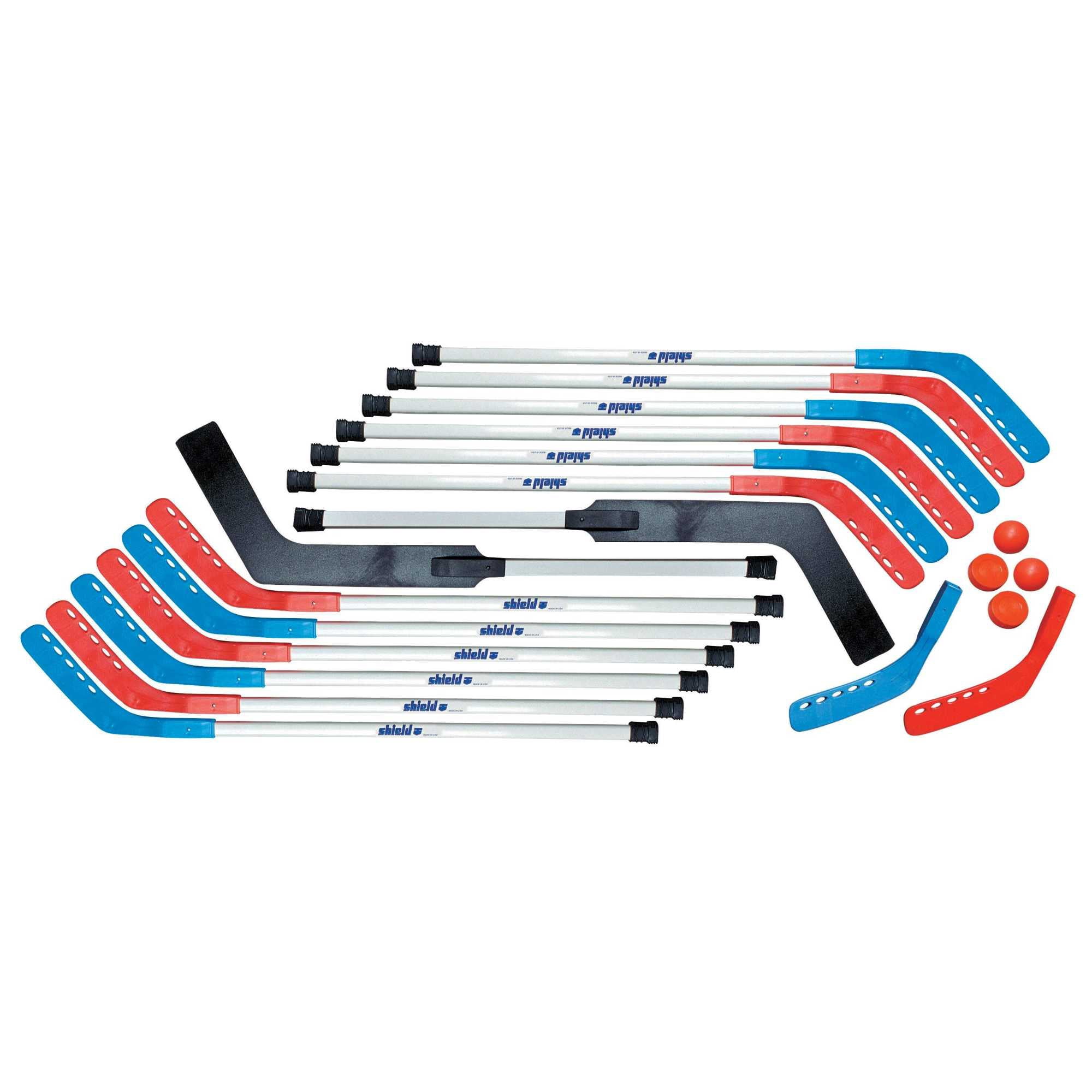 Shield 42" Deluxe Hockey Set with ABS Plastic Shafts - Walmart.com