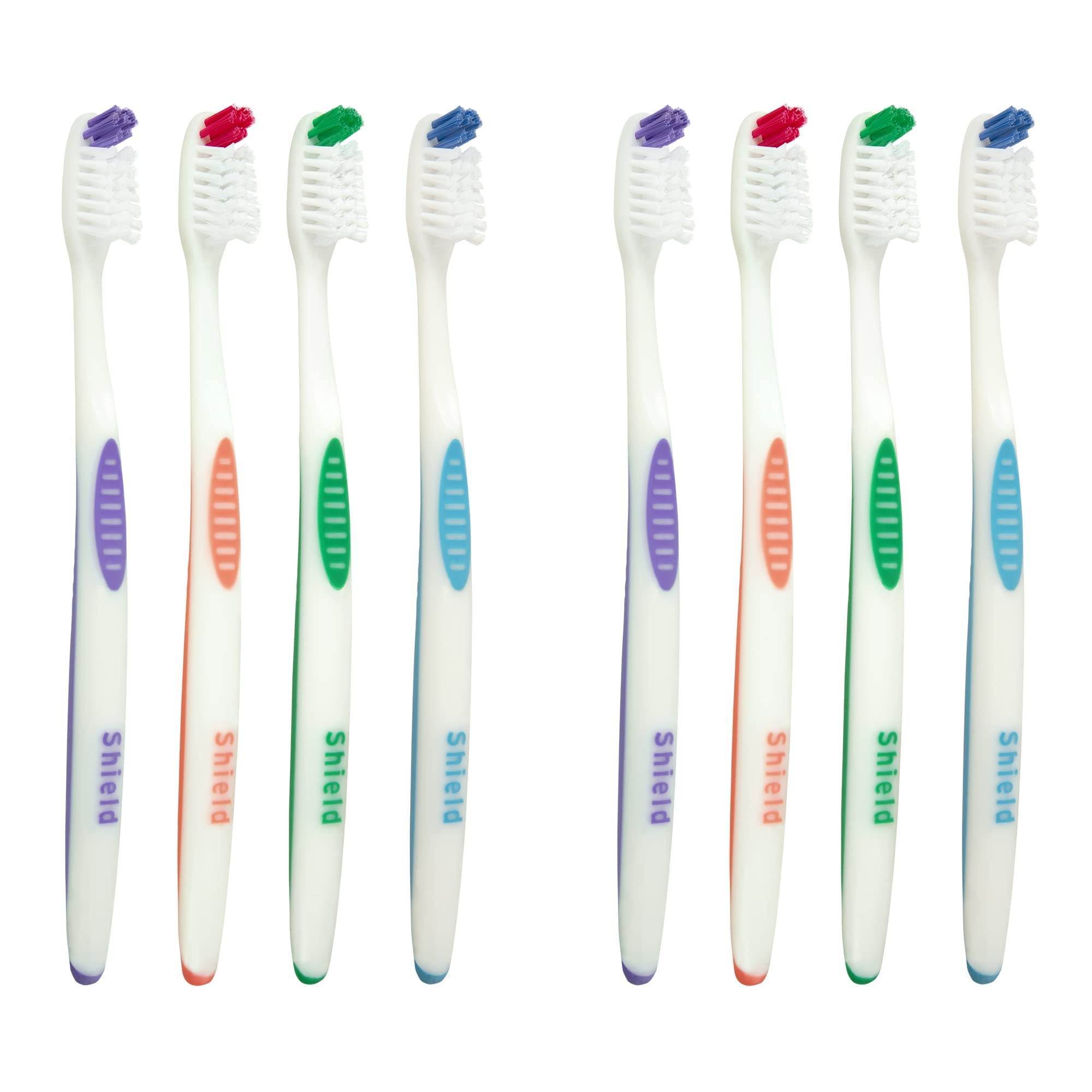 Shield Care Falcon Toothbrush MSF2 with Curved Filaments, Deep Reach ...
