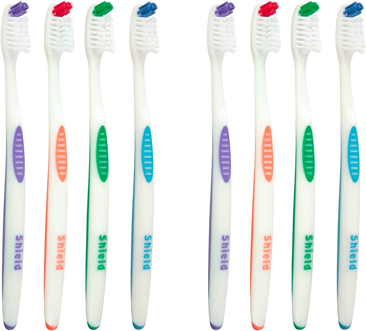 Shield Care Falcon Toothbrush with Curved Filaments, Deep Reach (Family ...