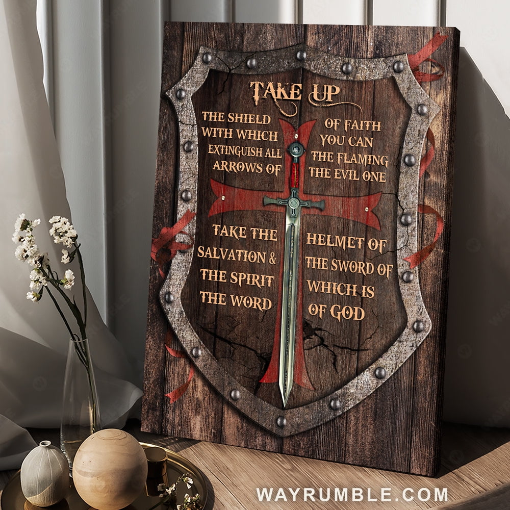 Shield Drawing, The Warrior, Take Up The Shield Of Faith - Jesus ...
