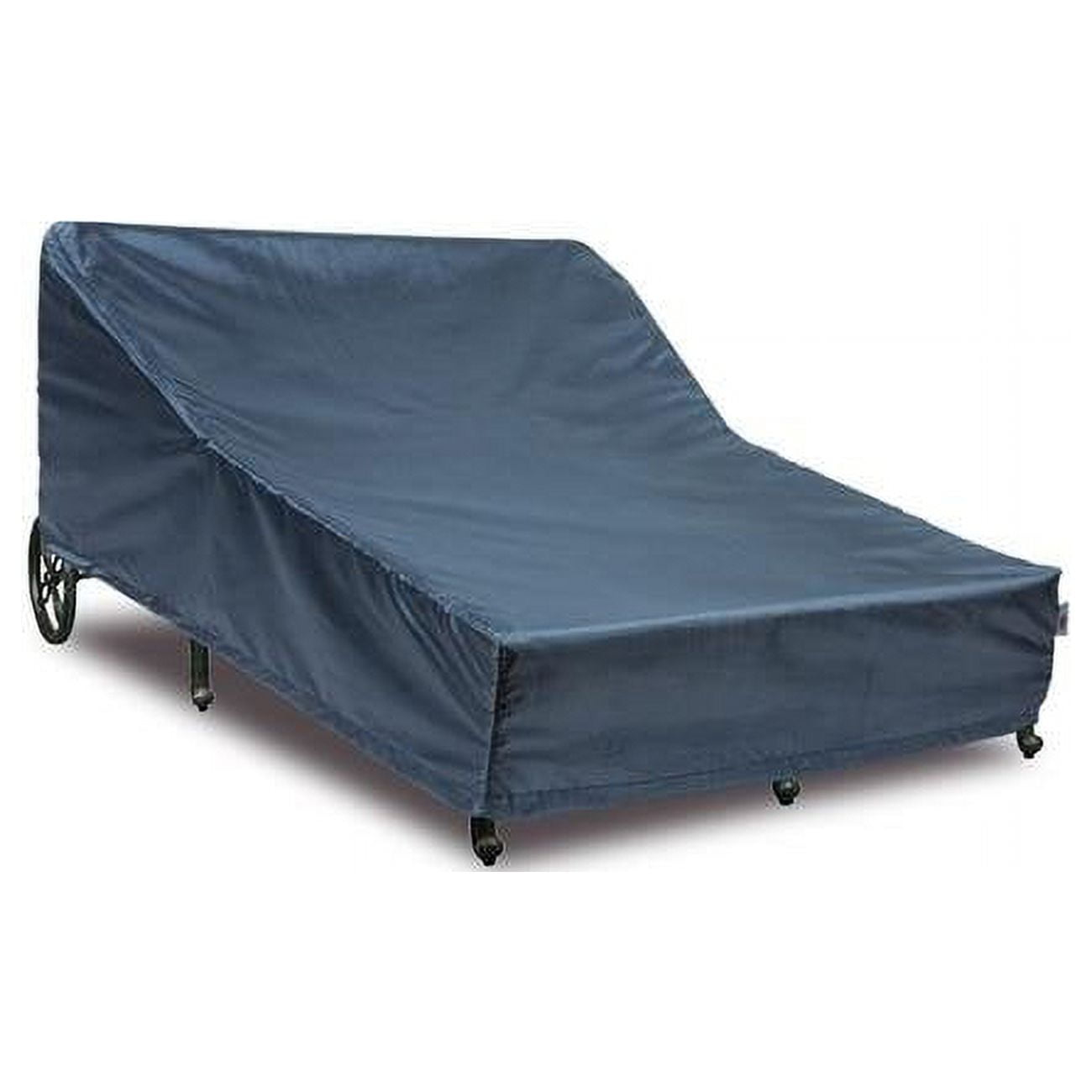 Summerset Shield Gold 2-Layer Polyester Outdoor Chaise Lounge Wide ...