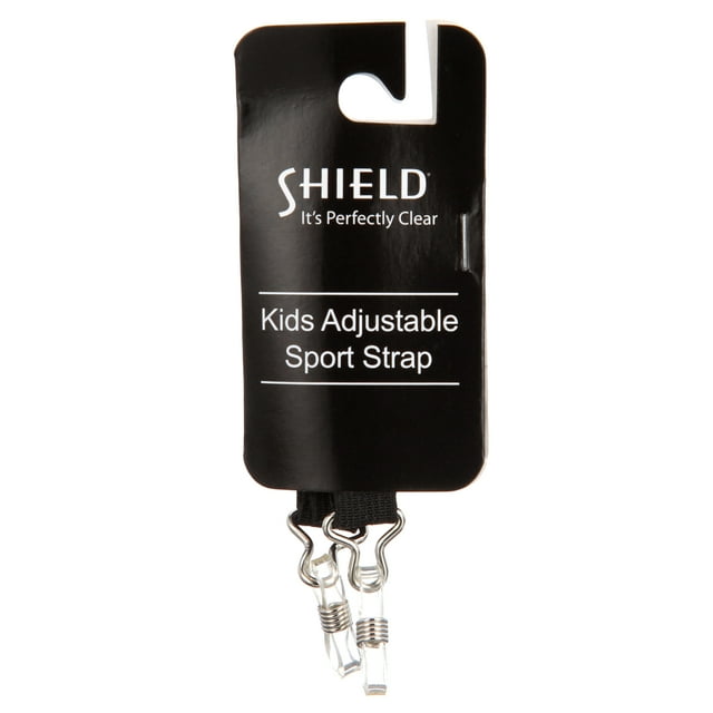 Shield Kids Elastic Adjustable Sport Strap - Black, 1 Count - Walmart.com