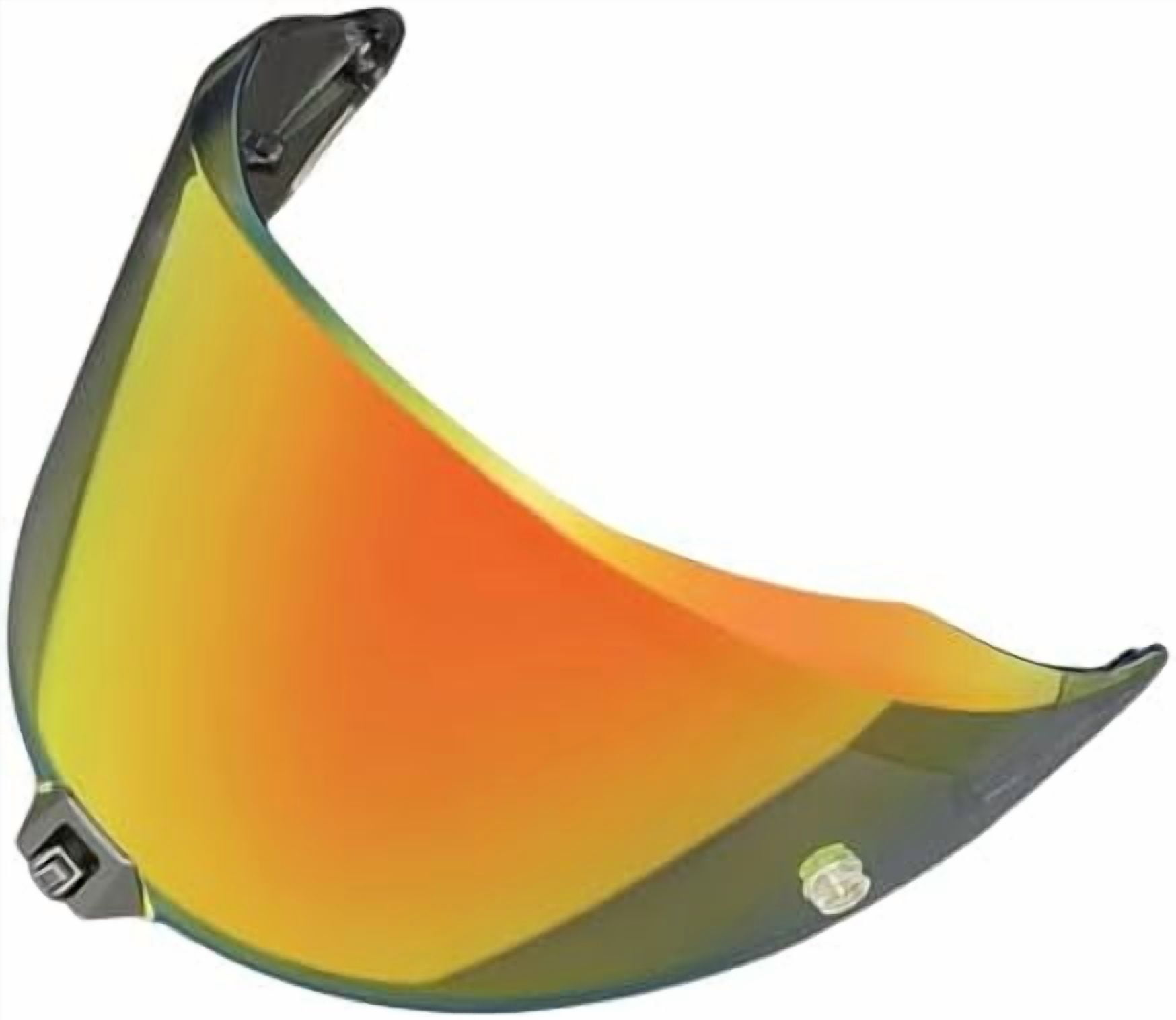 Shield for KYT R2R,R2R PRO Helmet Visor Uv-protected Visera Casco Moto (Deep Red-For day ...