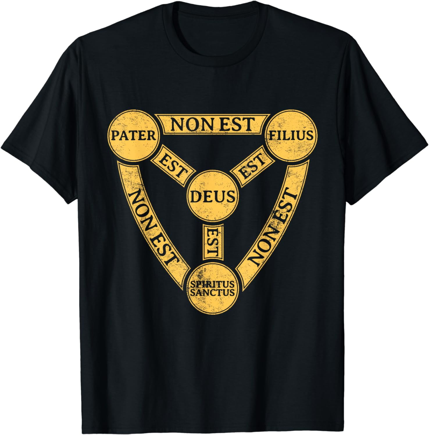 Shield of the Trinity Christian Faith Symbol T-Shirt - Walmart.com