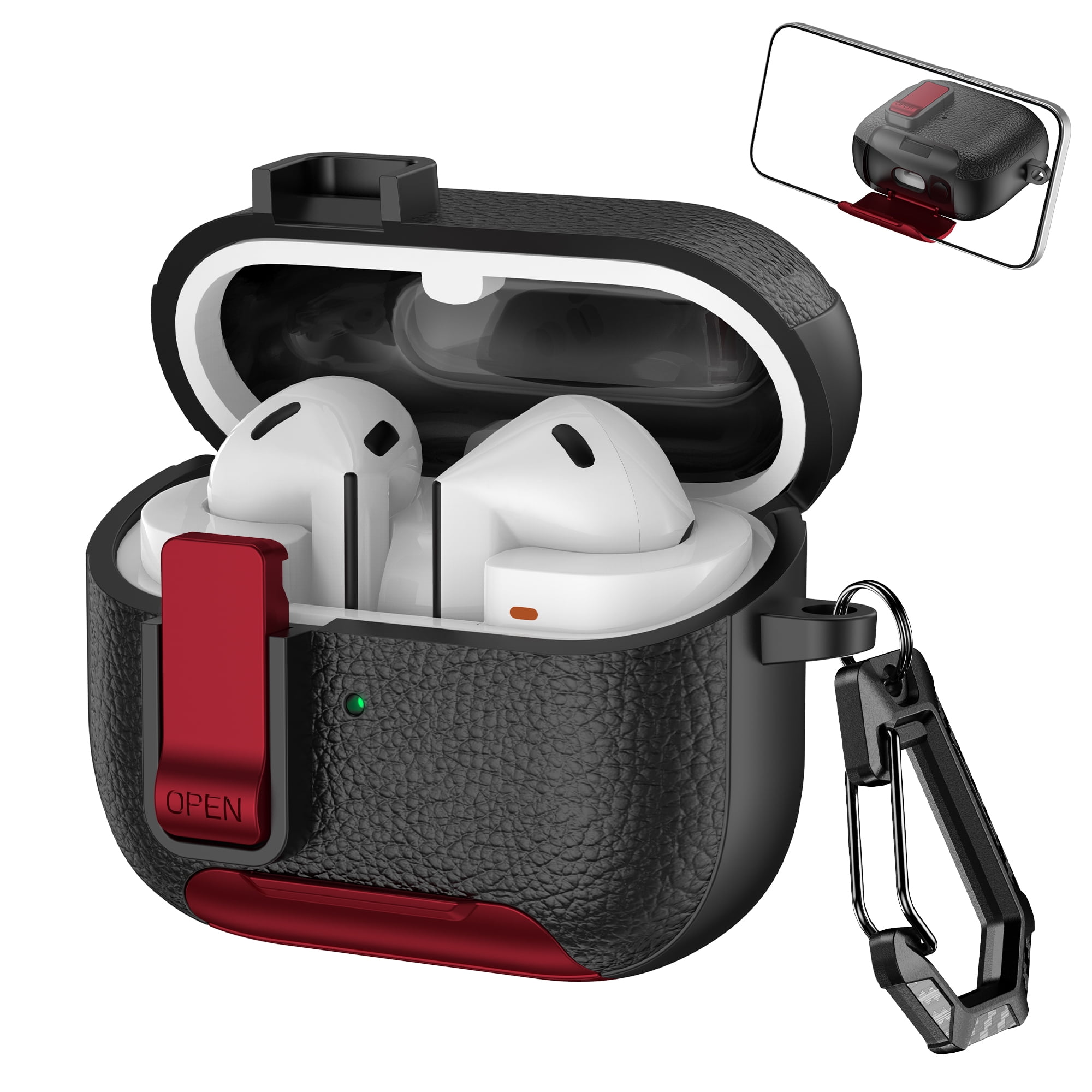 ShieldFlex for Galaxy Buds 3 Case with Phone Stand, Automatic Snap ...