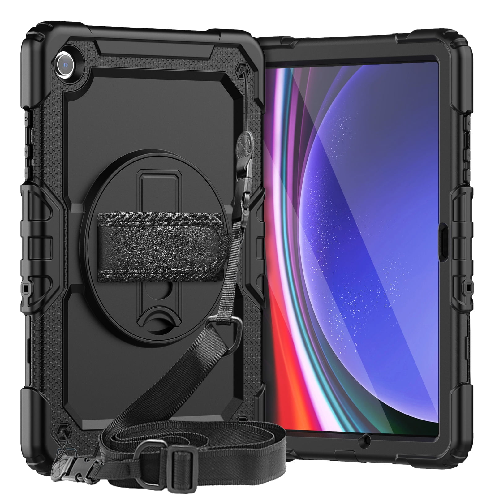ShieldPlus 360° Hand Strap Shockproof Case for Samsung Galaxy Tab A9 ...