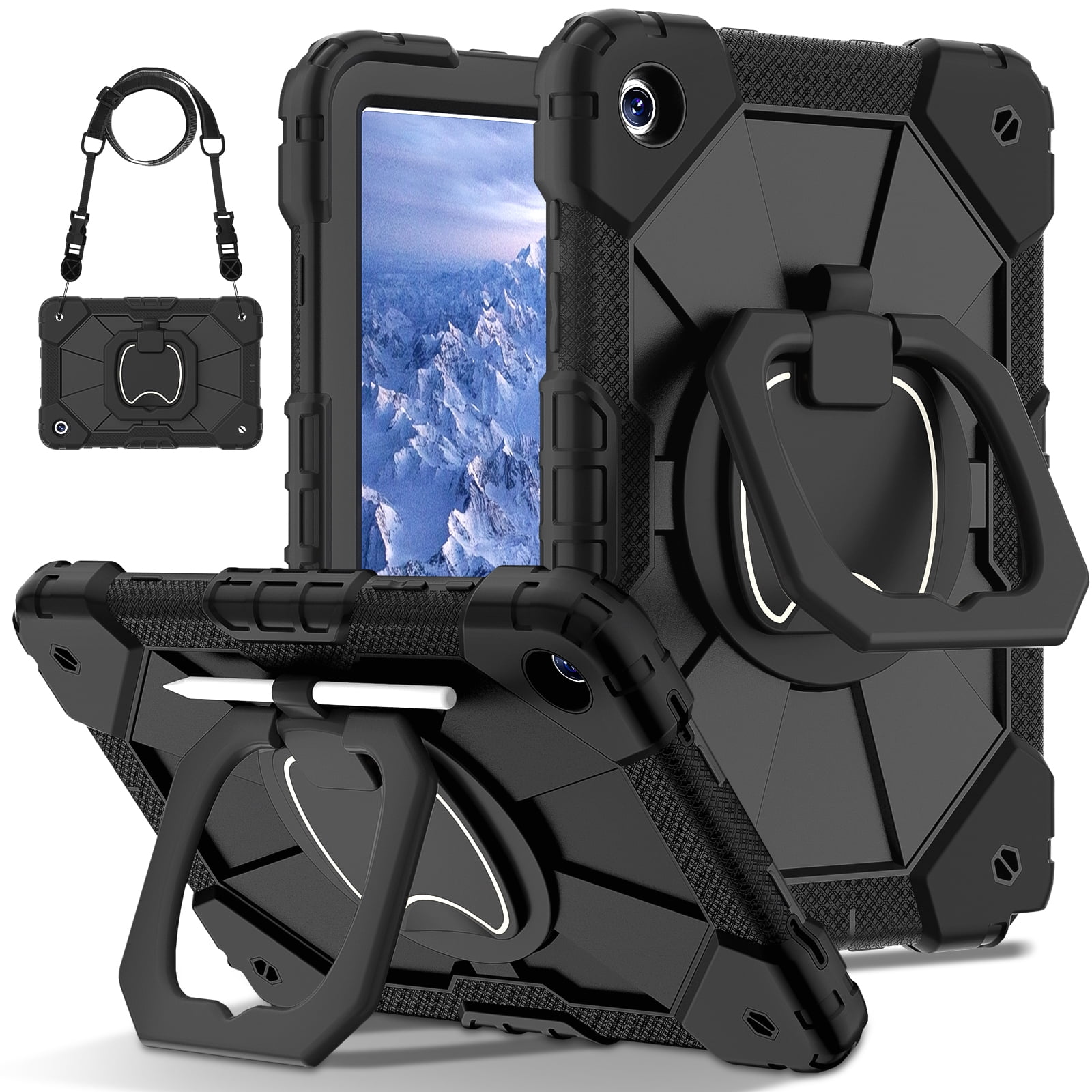 ShieldPlus for Samsung Galaxy Tab A9 Plus Case 11 Inch, 360 Rotating ...