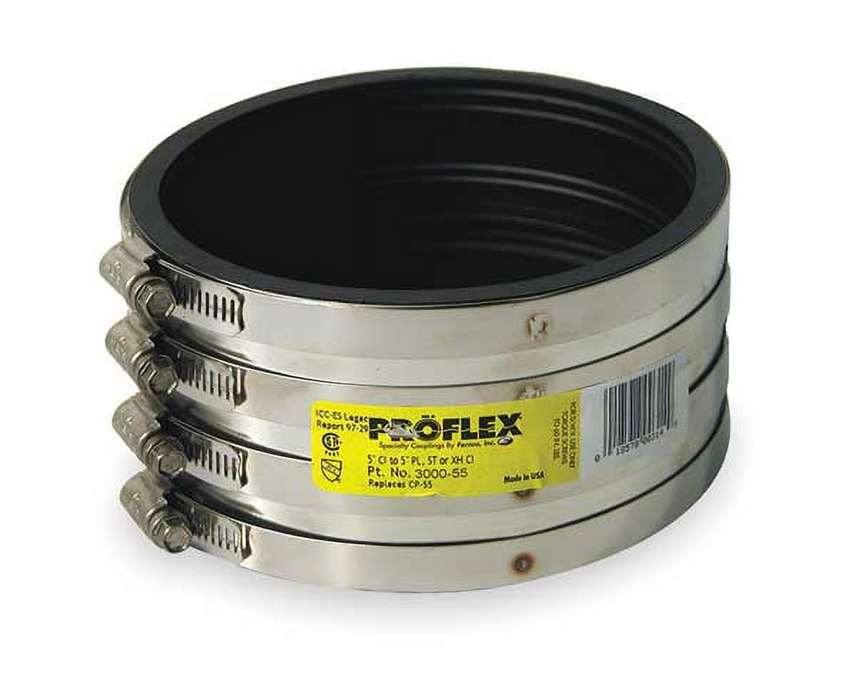 Shielded Coupling, Pipe Size 5"(3000-55) - Walmart.com