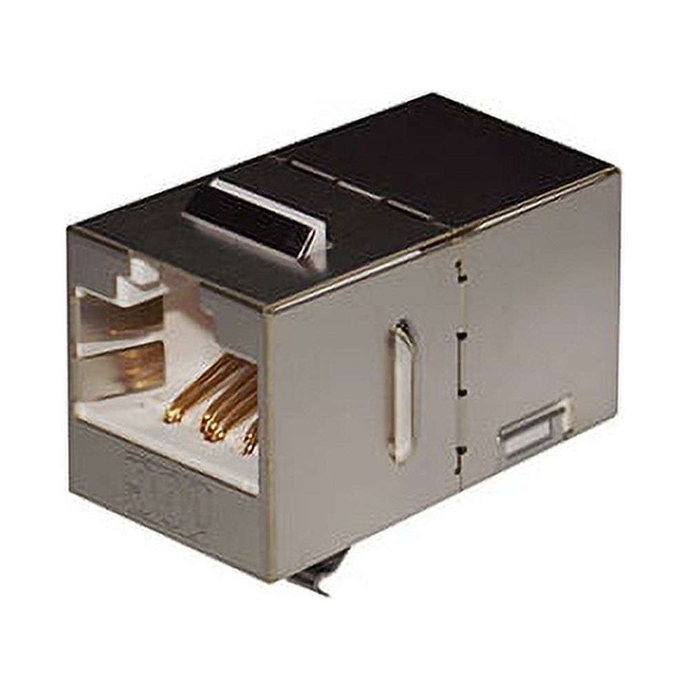 Shielded Snap-In Type Cat6 Keystone In-Line Coupler - Walmart.com
