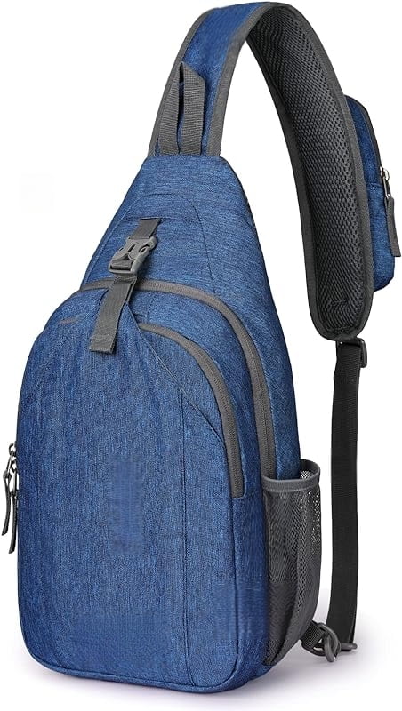 Shielded sling backpack crossbody bag chest bag backpack hiking ...