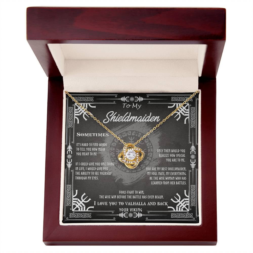 To My Shieldmaiden, Gift for Viking Wife, Viking Jewelry, Lagertha ...