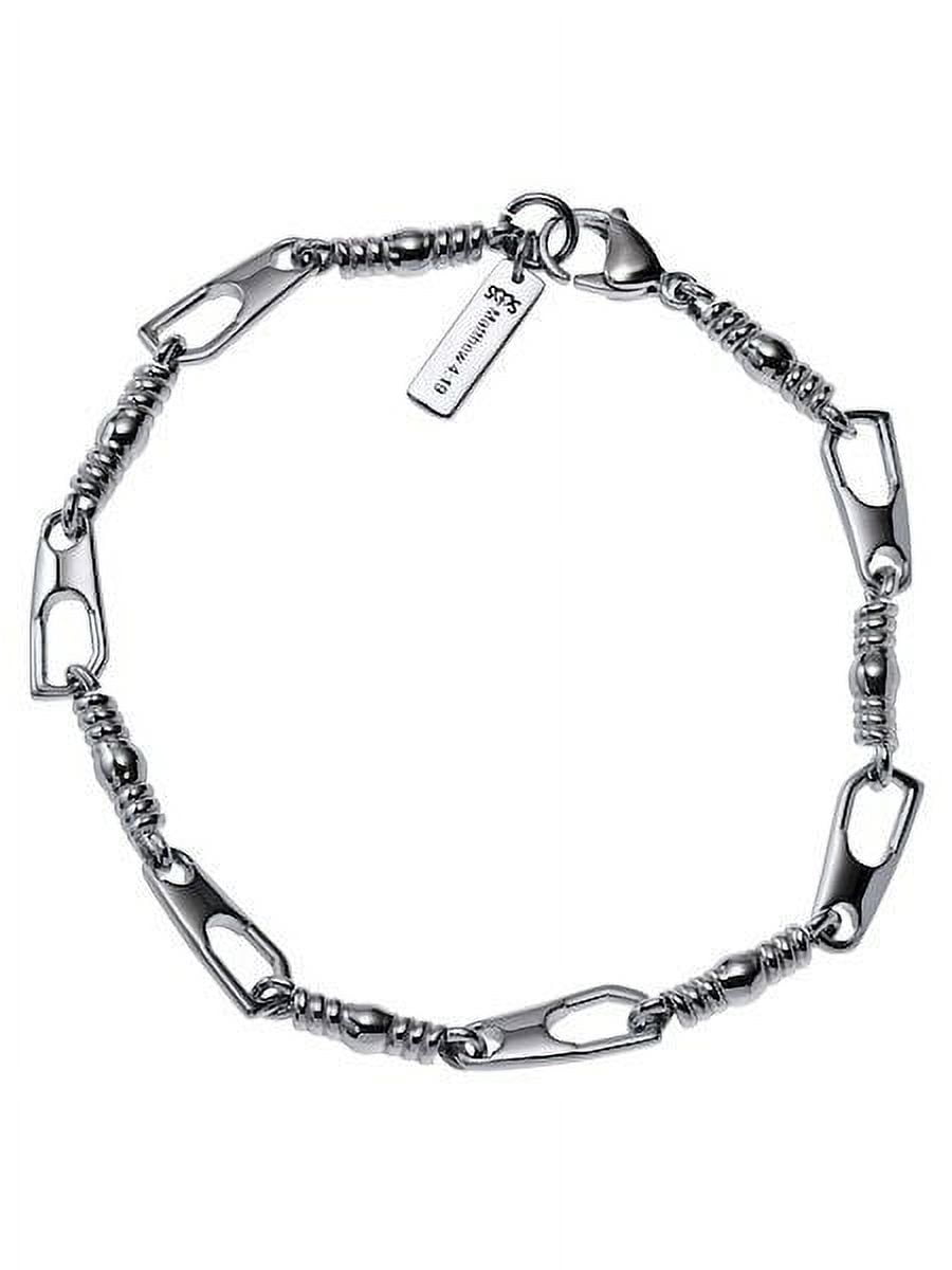 Shields of Strength Men's Stainless Steel Fishers of Men Bracelet ...