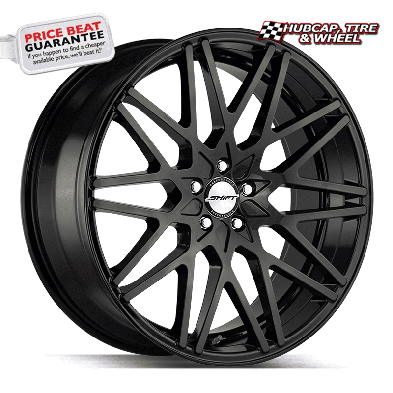Shift Formula 18X8 All Gloss Black Custom Wheel- 5x114.3 Bolt Pattern ...