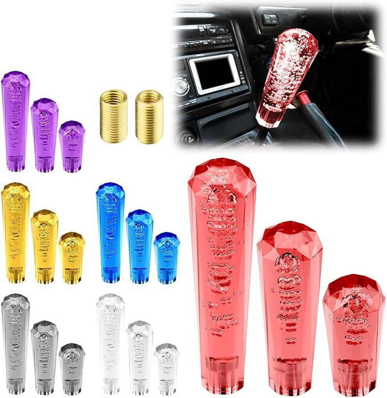 Shift Knob Stick Crystal Transparent Bubble Clear Transparent Throw ...