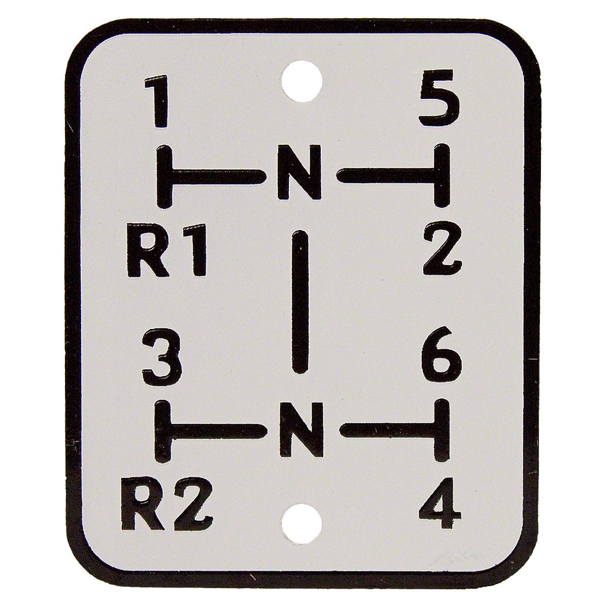 Shift Pattern Plate Fits White / Oliver Tractor 101433A - Walmart.com