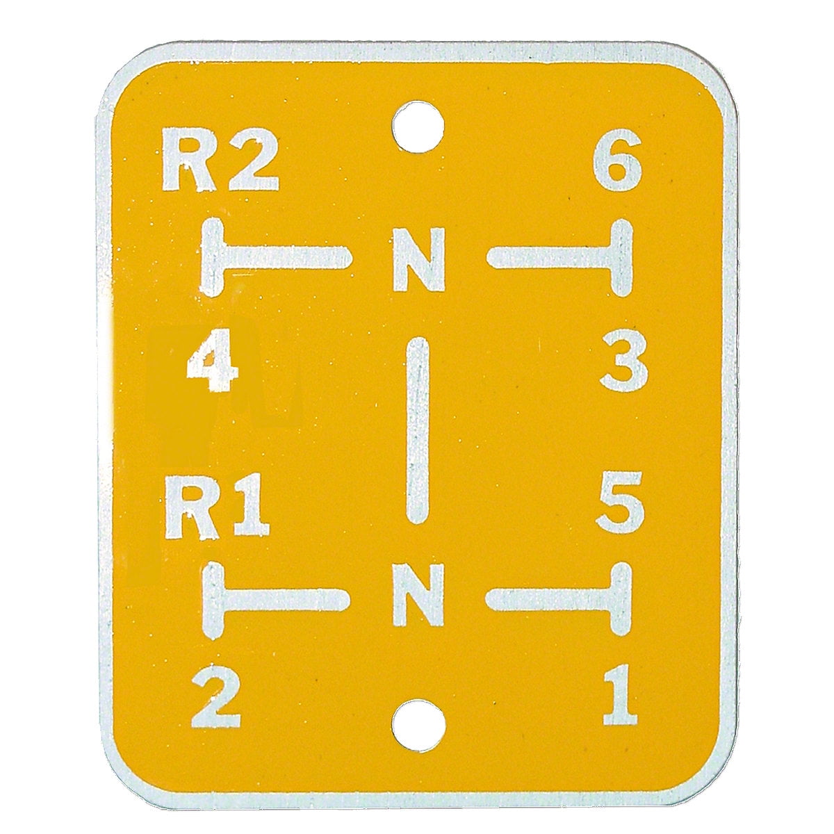 Shift Pattern Plate Fits White / Oliver Tractor 1KA908A - Walmart.com