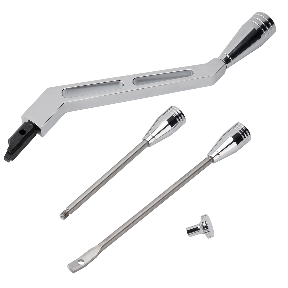 Lokar COS60C6CM LOCCOS60C6CM CABLE OPERATED SHIFTER; 12IN. CHROME LEVER ...