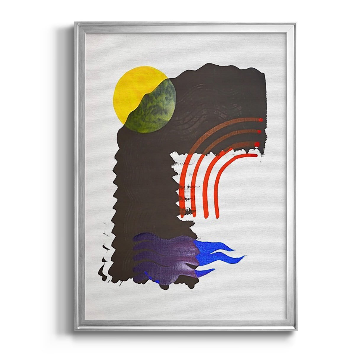 Shifting IV Premium Framed Print, in Gold, Black, or Silver - Ready to Hang - Walmart.com