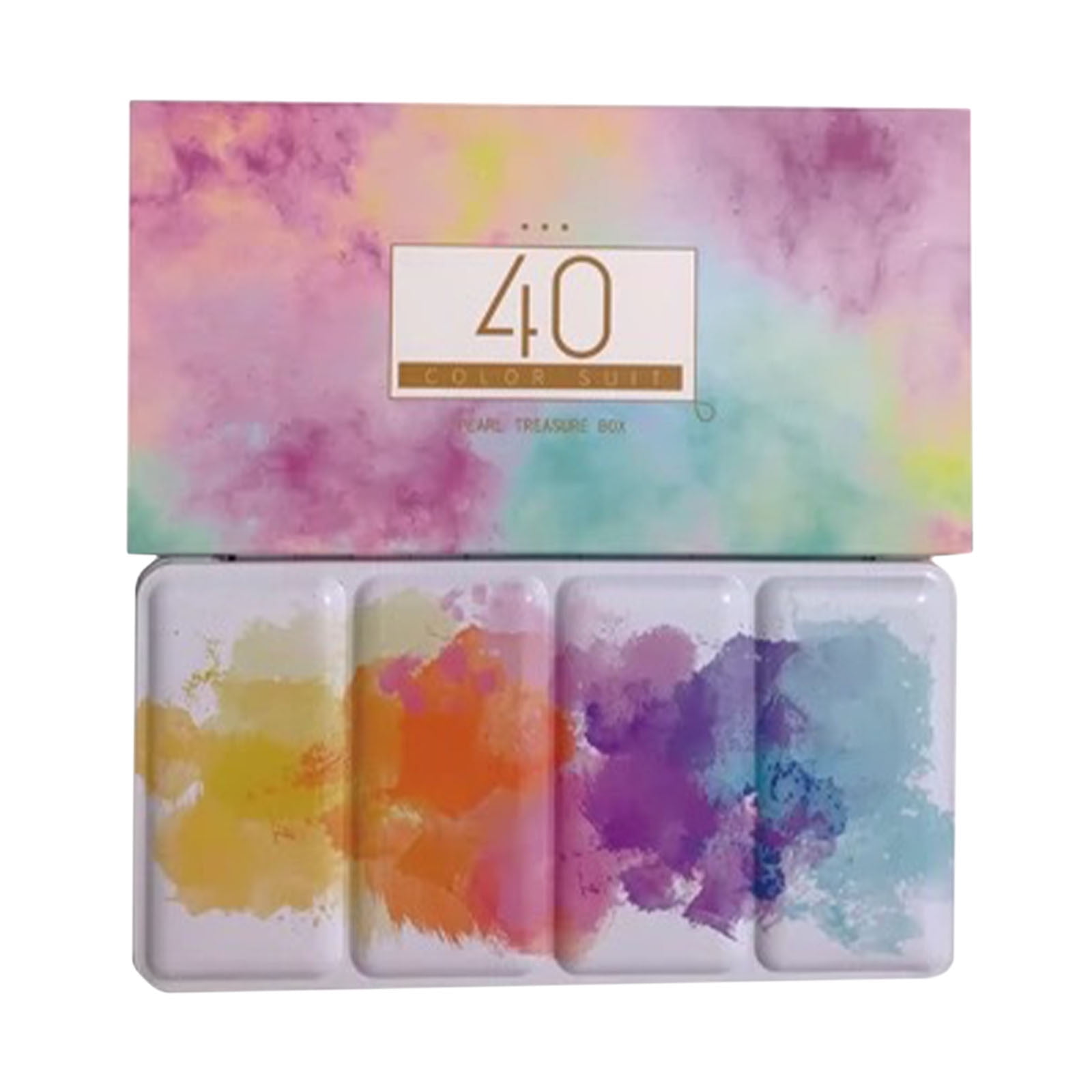 Shifting Watercolor Painting, 40 Colors Watercolor Painting Set ...