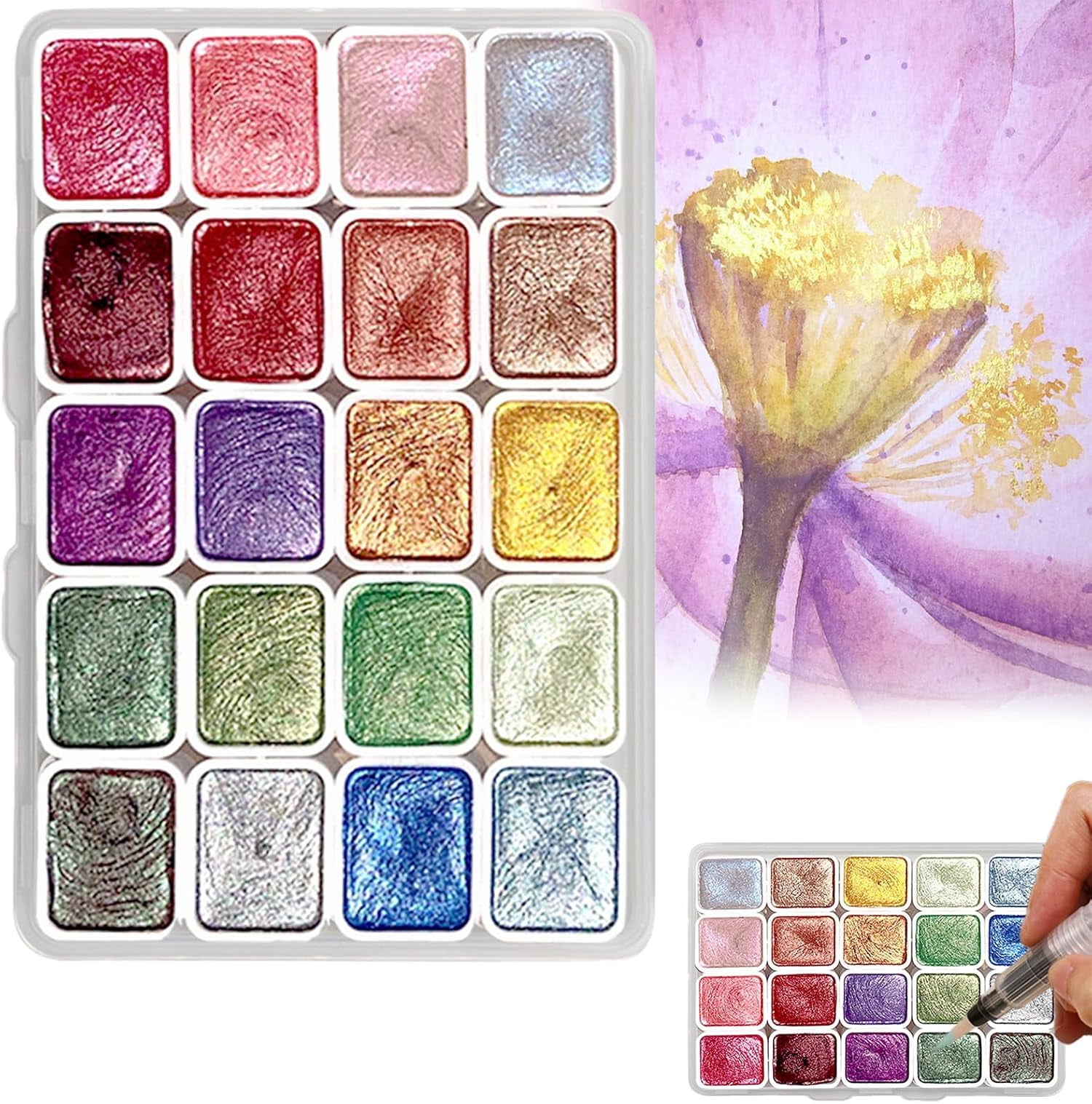 Shifting Watercolor Painting Set, Color Shifting Watercolor , Shifting ...