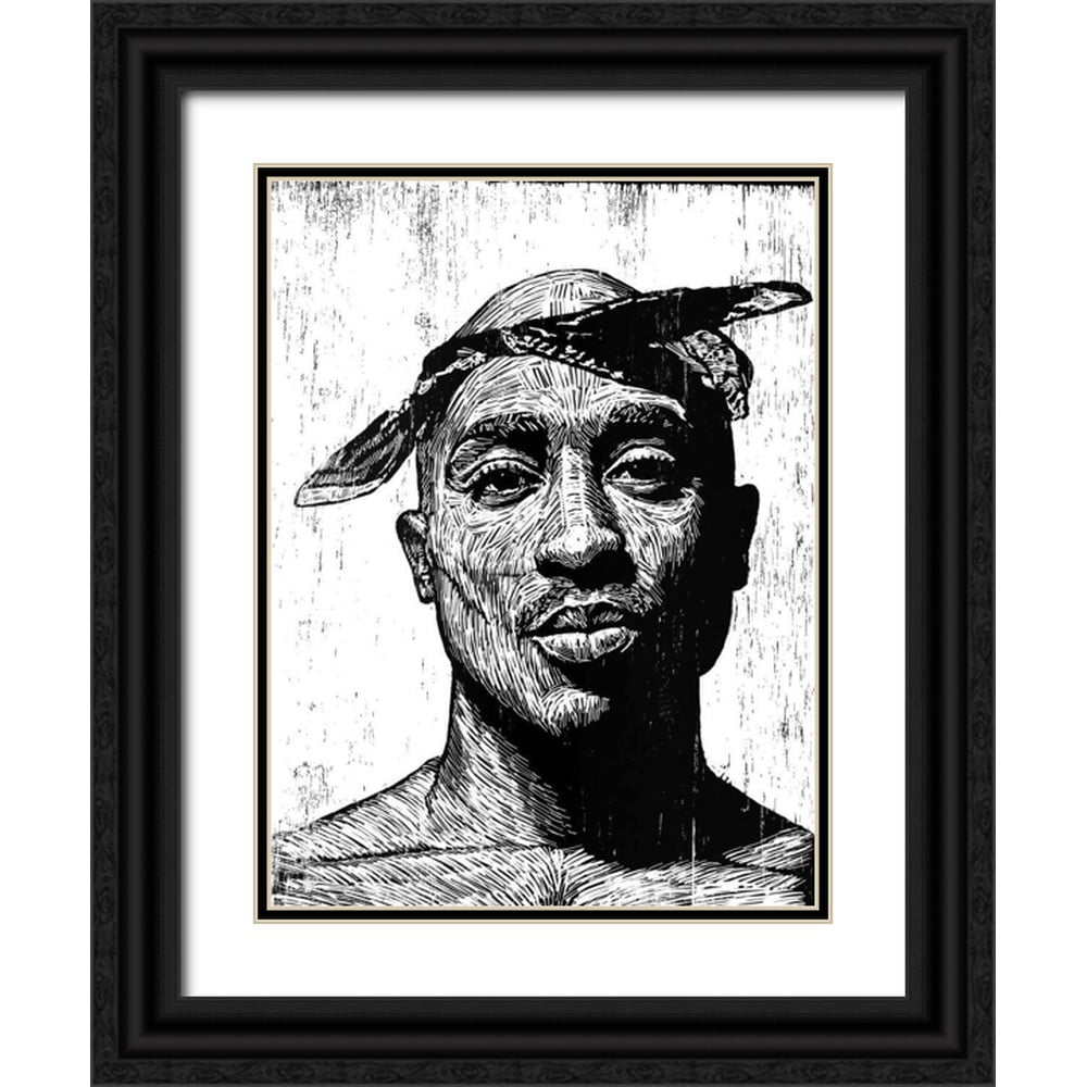 Shigley, Neil 19x24 Black Ornate Wood Framed with Double Matting Museum ...