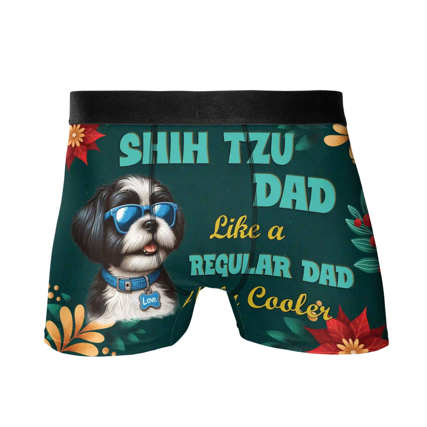 Shih Tzu Dad Like a Regular Dad Only Cooler Happy Father's Day All Over ...