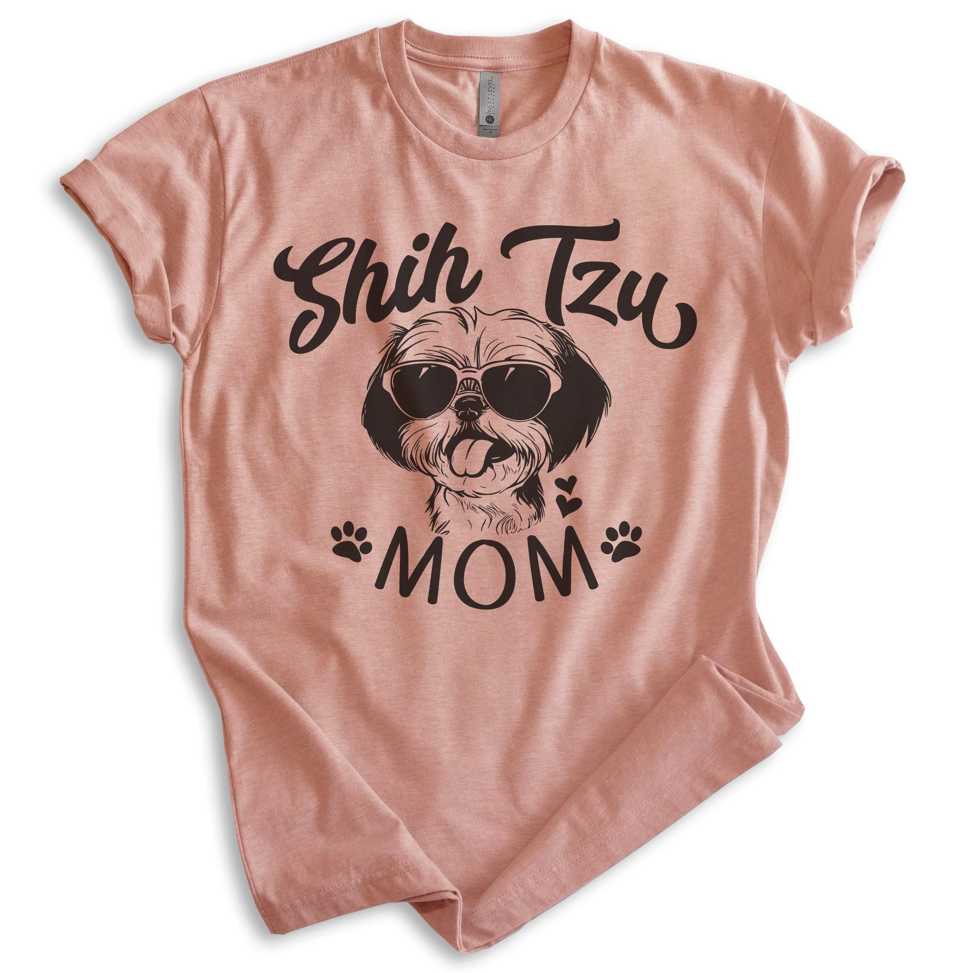 Shih Tzu Mom, Unisex Women's Shirt, Shih Tzu Owner, Funny Dog Mom Gift ...