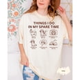 Shih Tzu Spare Time Shirt, Cute Relaxed Dog Lover Tee, Funny Shih Tzu ...