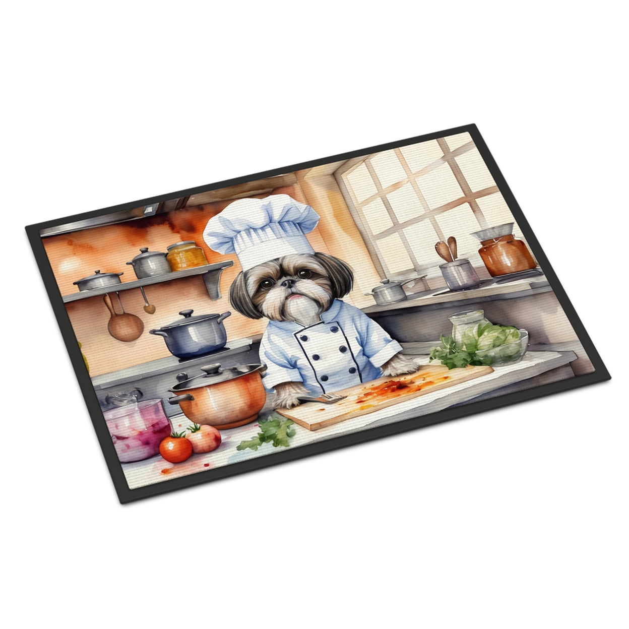 Shih Tzu The Chef Doormat - Walmart.com