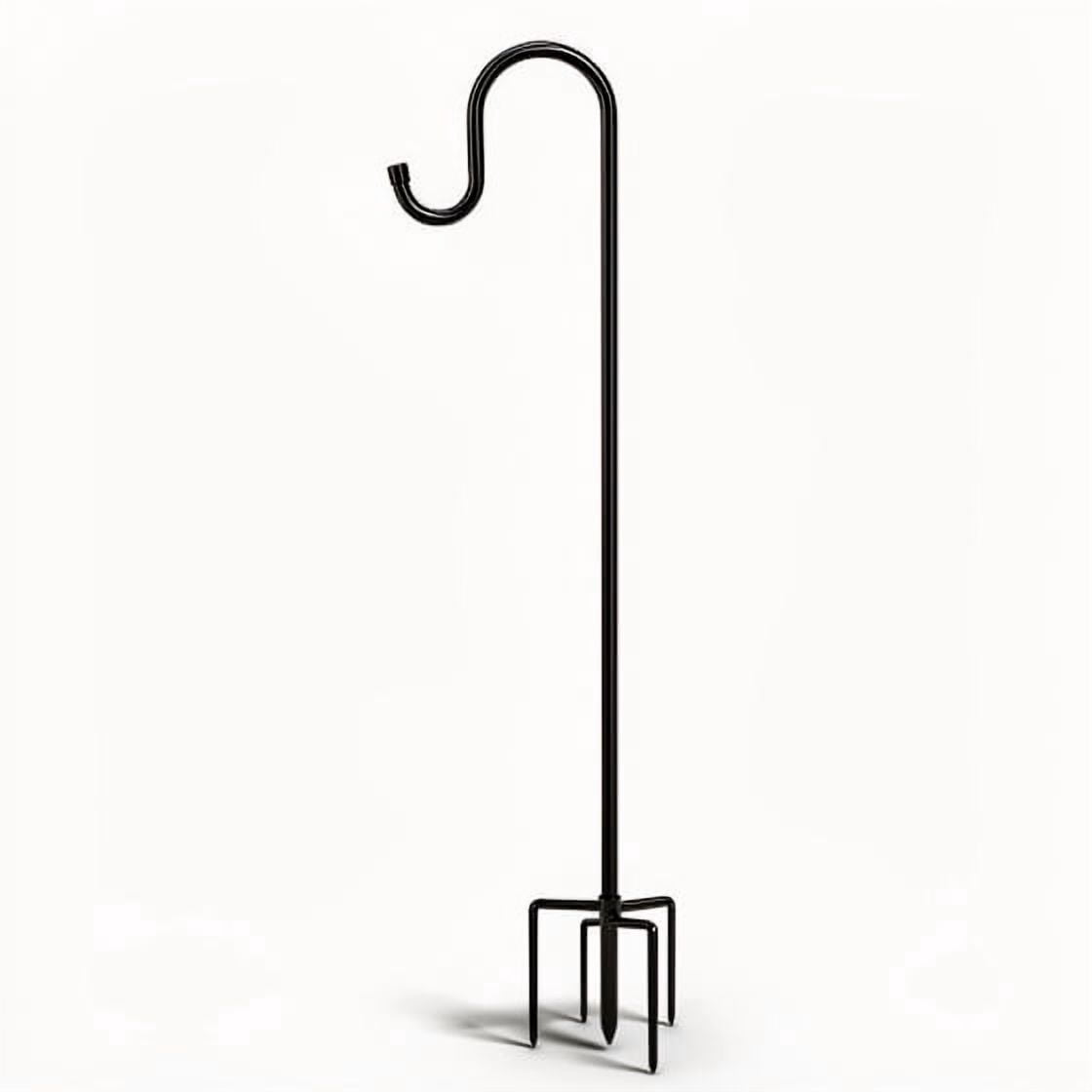 Shihaoyuan 47" Shepherds Hooks for Bird Feeder, Adjustable Garden Plant ...