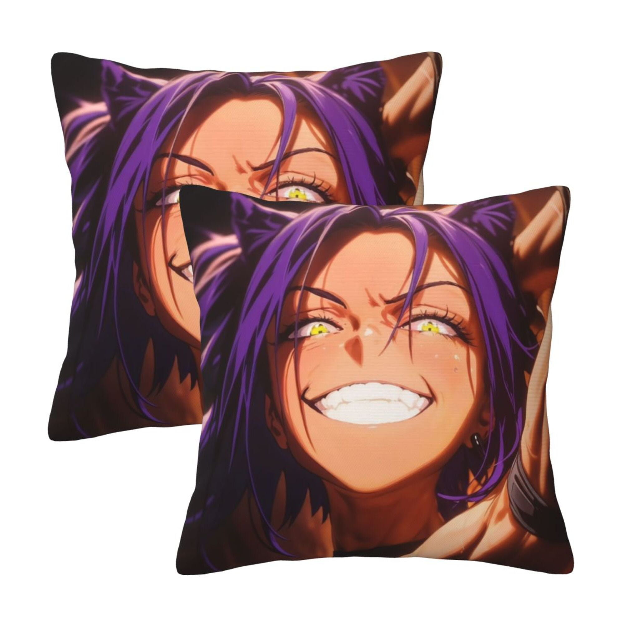 Shihouin Yoruichi Bleach Home Made Decorative Cushion Covers Berserk ...