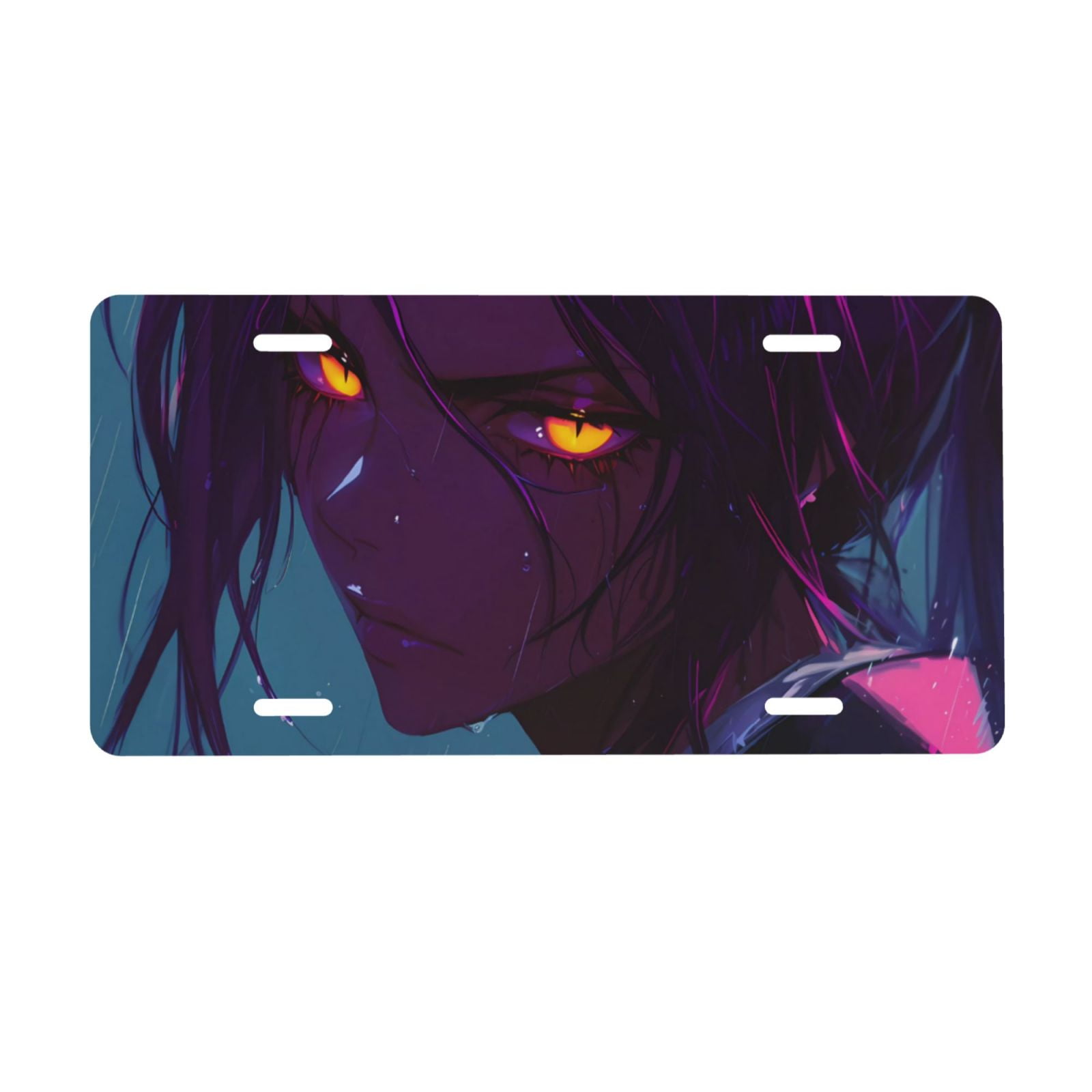 Shihouin Yoruichi Bleach License Plate, Car Front License Plates With 4 ...