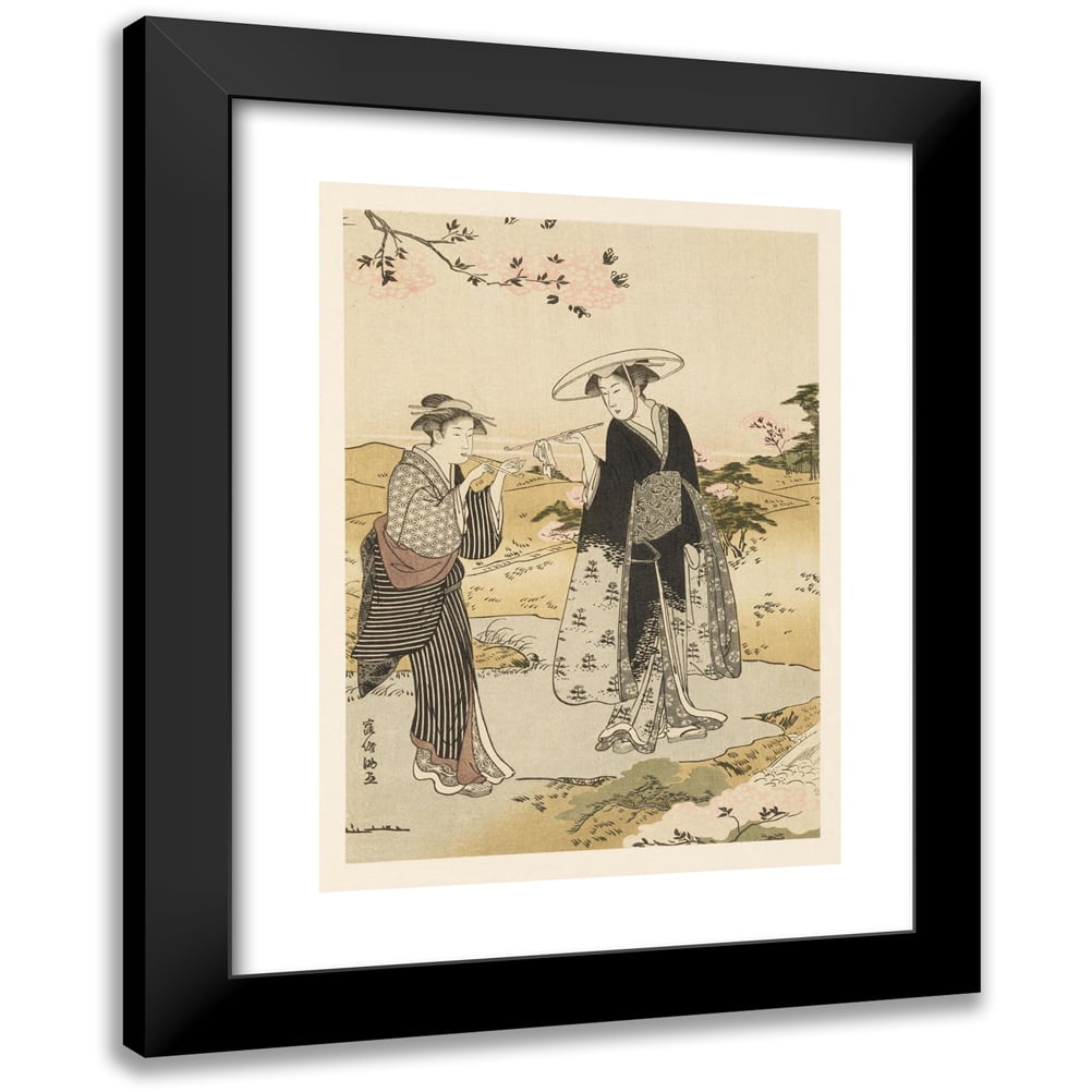 Shiichi Tajima 14x18 Black Modern Framed Museum Art Print Titled ...