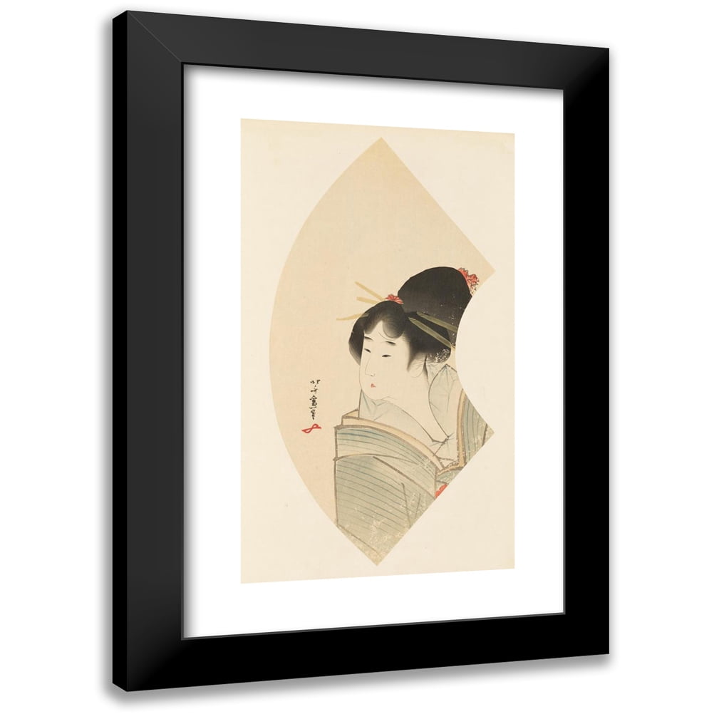 Shiichi Tajima 15x24 Black Modern Framed Museum Art Print Titled ...